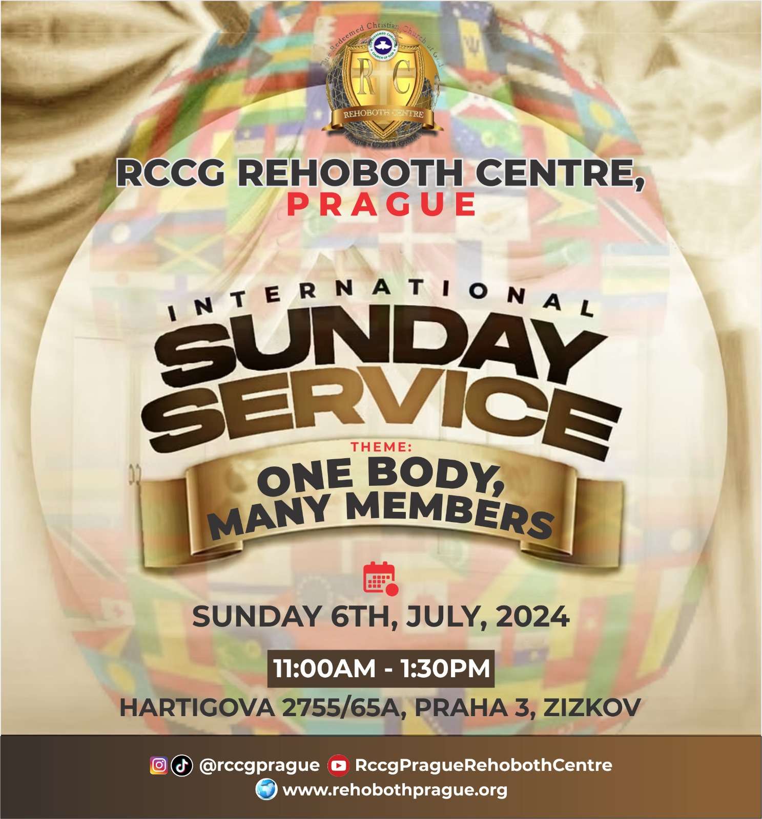 International Sunday Service - RCCG Rehoboth Centre Prague